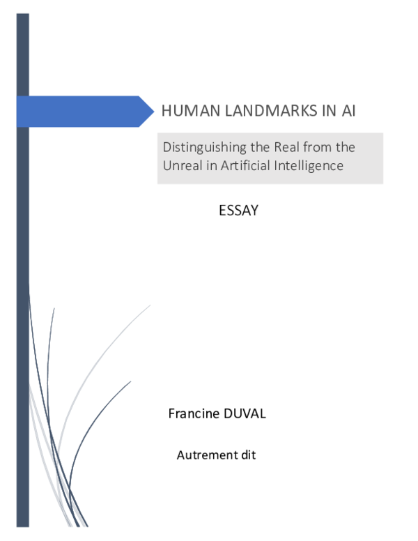 (PDF) Human landmarks and AI