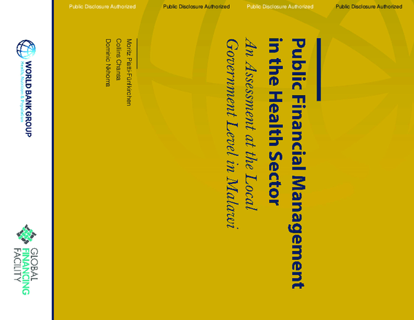 (PDF) Public Financial Management in the Health Sector