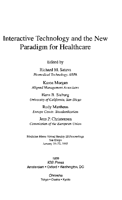 (PDF) Interactive Technology and the New Paradigm for Healthcare