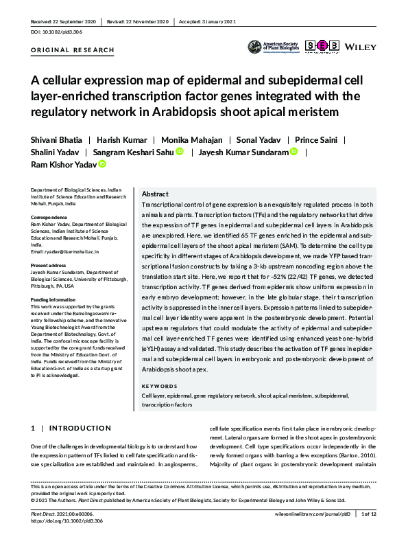 (PDF) A cellular expression map of epidermal and subepidermal cell ...