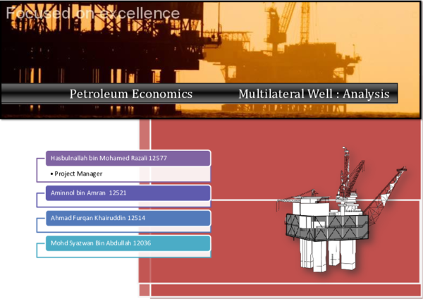(DOC) Petroleum Economics : An Analysis of Three and Two Junction of ...