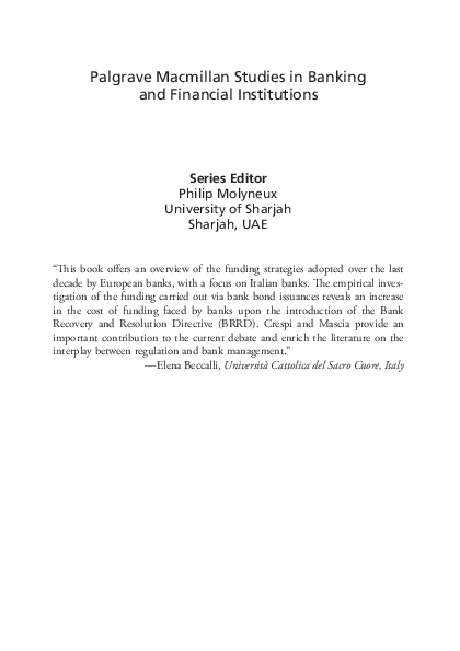 (PDF) Bank Funding Strategies