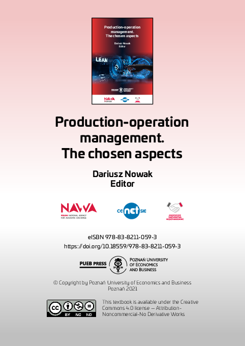 (PDF) Modern methods used in production-operations management