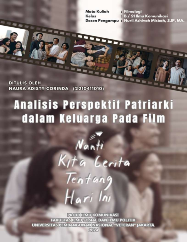 (PDF) ANALISIS PERSPEKTIF PATRIARKI DALAM KELUARGA PADA FILM "NANTI KITA CERITA TENTANG HARI INI"