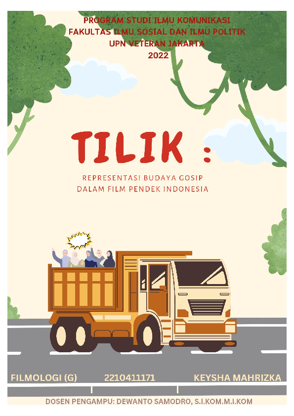 (PDF) Kritik Film Tilik_Representasi Budaya dalam Film Pendek Indonesia