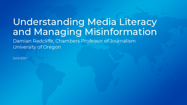 (PDF) Understanding Media Literacy and Managing Misinformation (2024 ...