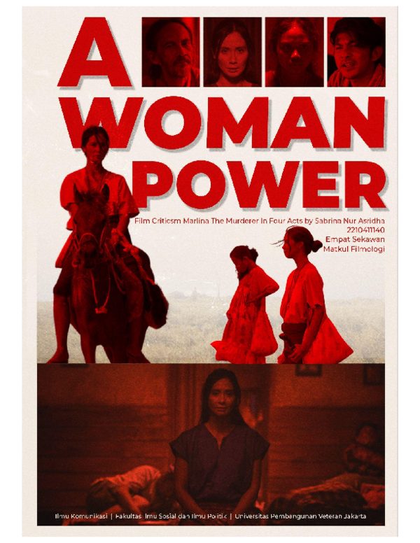 (PDF) A Woman Power (Film Critism Marlina The Murderer In Four Acts)