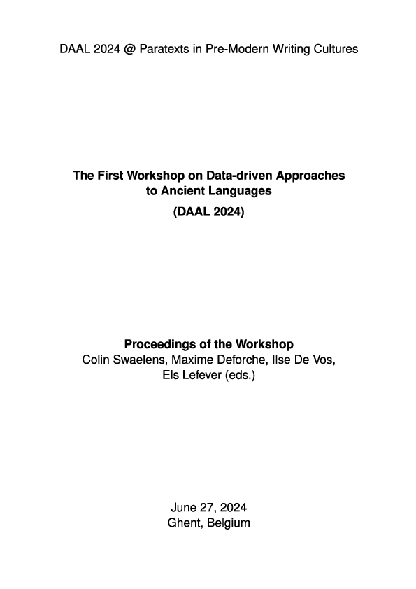 (PDF) Development of Linguistic Annotation Toolkit for Classical ...