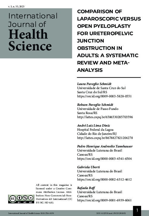 (PDF) Comparison of Laparoscopic Versus Open Pyeloplasty for Ureteropelvic Junction Obstruction ...
