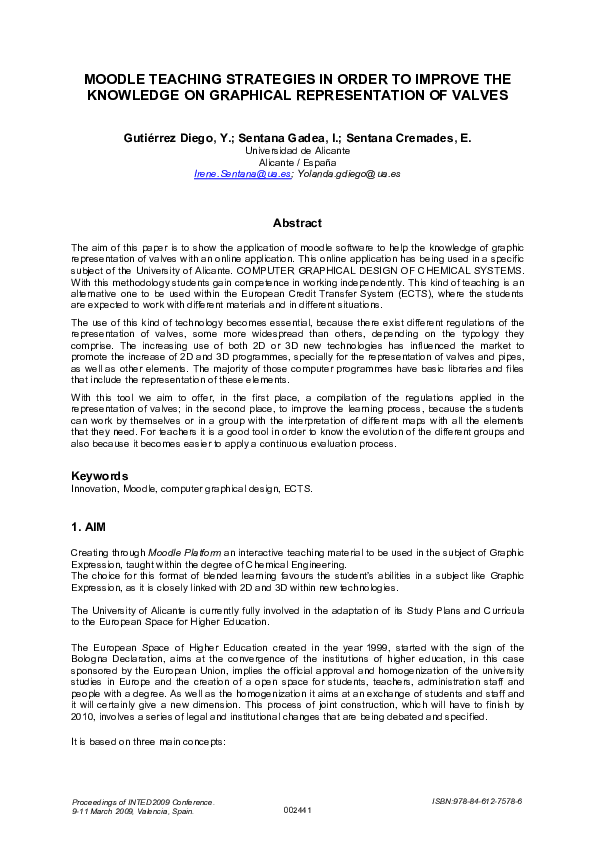 (PDF) Moodle teaching strategies in order to improve the knowledge on graphical representation ...