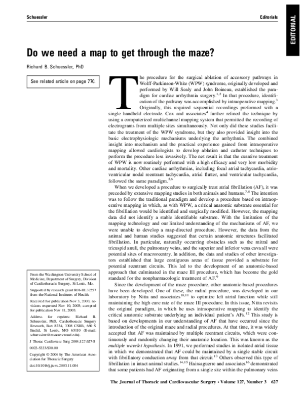 (PDF) Do we need a map to get through the maze?