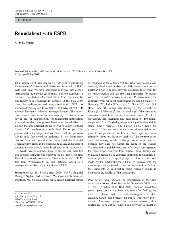 (PDF) Roundabout with ESPR