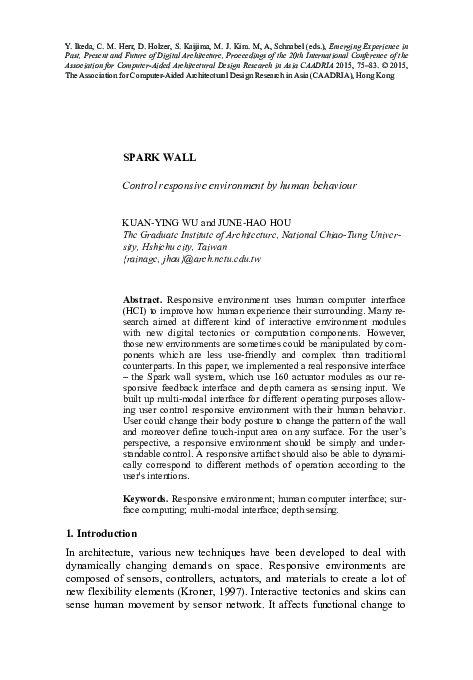 (PDF) Spark Wall