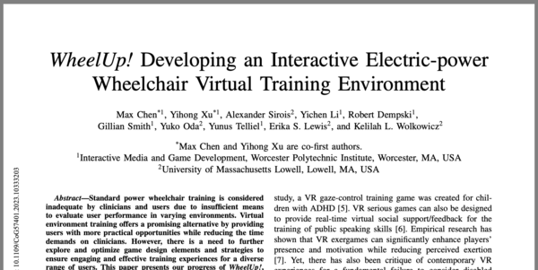 (PDF) WheelUp! Developing an Interactive Electric-power Wheelchair ...