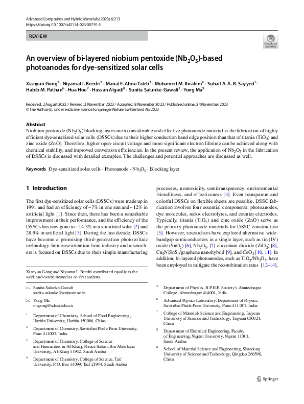 (PDF) An overview of bi-layered niobium pentoxide (Nb2O5)-based ...