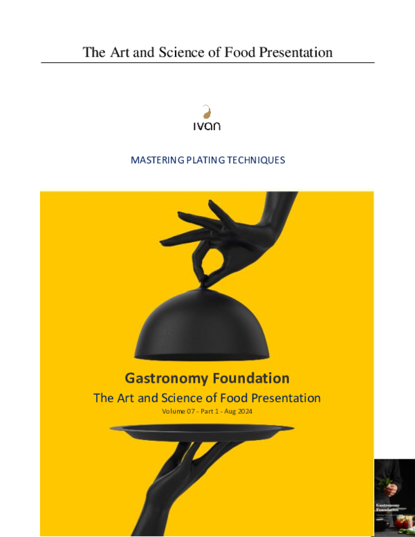 (PDF) Gastronomy Foundation (The Art and Science of Food Presentation ...