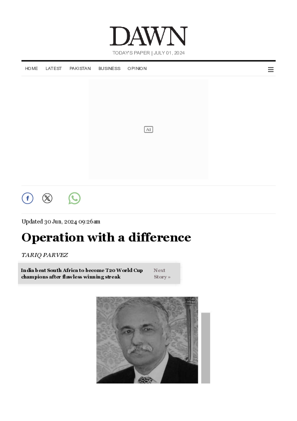(PDF) Operation with a difference