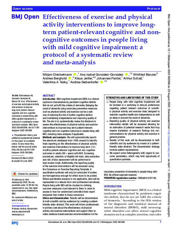 (PDF) Effectiveness of exercise and physical activity interventions to improve long-term patient ...