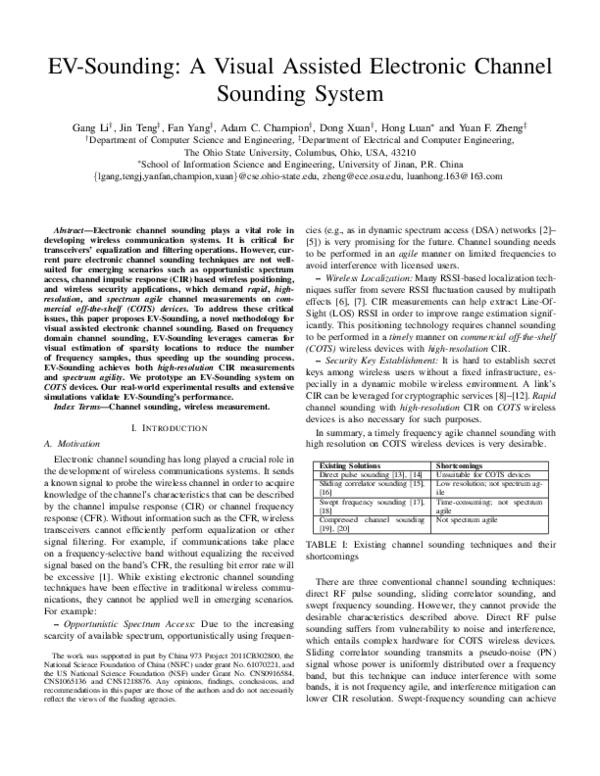 (PDF) EV-sounding: A visual assisted electronic channel sounding system
