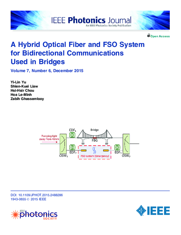 (PDF) A Hybrid Optical Fiber and FSO System for Bidirectional ...