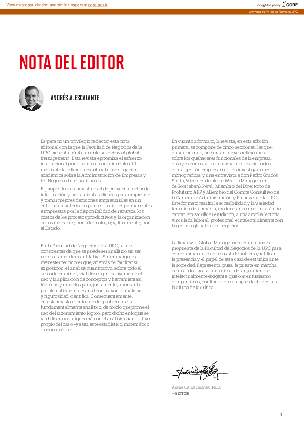 (PDF) Nota del editor