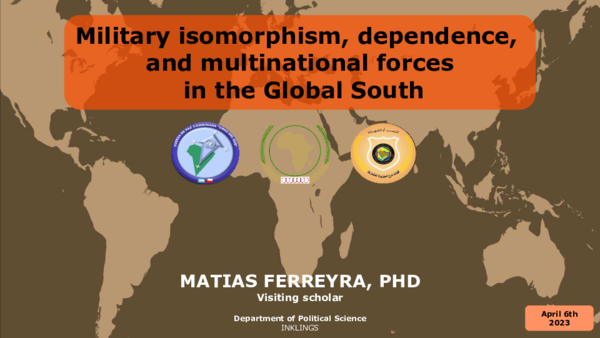 (PDF) Military isomorphism, dependence, and multinational forces in the ...