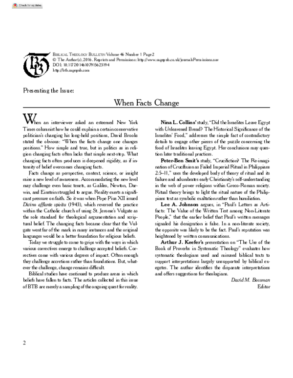 (PDF) When Facts Change