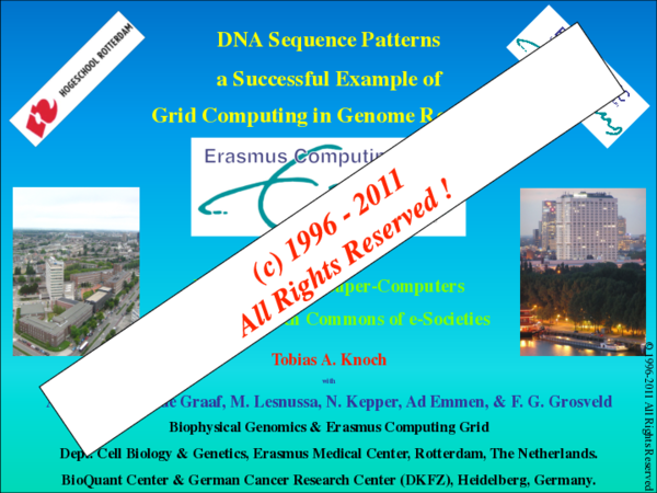 (PDF) DNA sequence patterns – a successful example of grid computing in ...