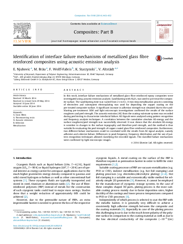 (PDF) Identification of interface failure mechanisms of metallized ...