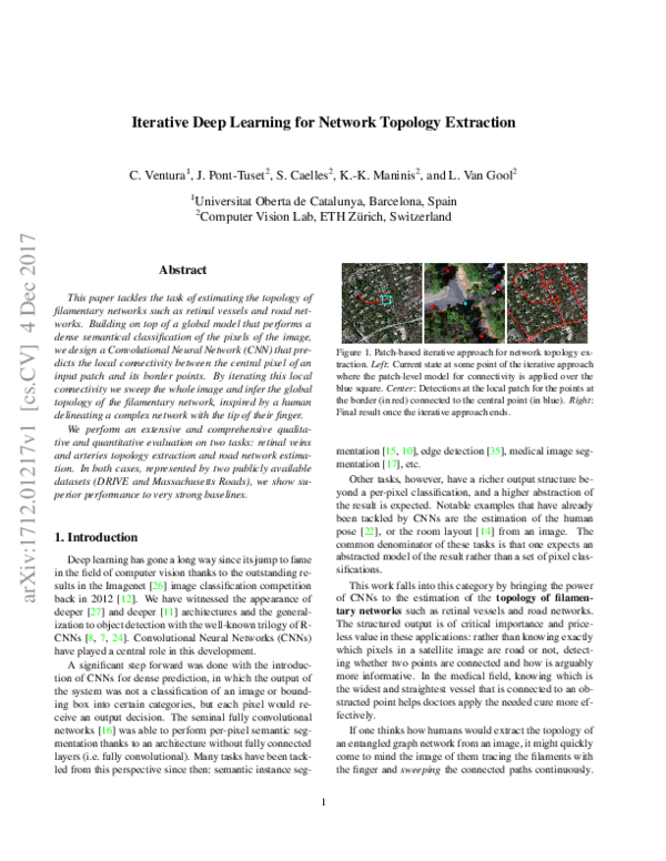 (PDF) Iterative Deep Learning for Network Topology Extraction