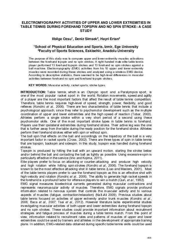 (PDF) Electromyography Activities of Upper and Lower Extremities in ...