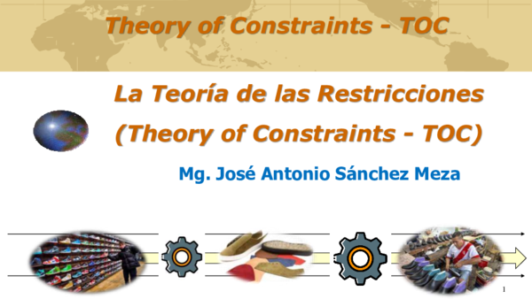 (PDF) Teoria de las restricciones o cuello de botella