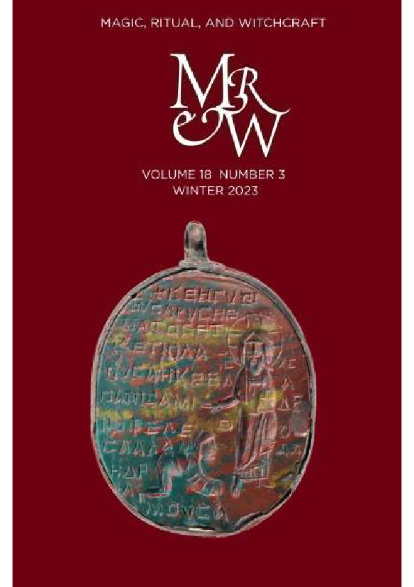 (PDF) Magic, Witchcraft, and Ghosts in the Enlightenment ed. by Michael R. Lynn (review)