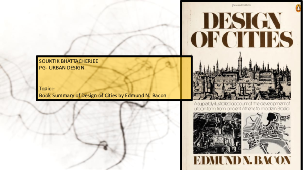 (PDF) Book Summary of Design of Cities by Edmund N. Bacon