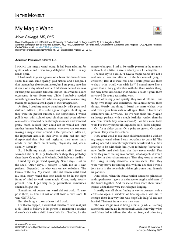 (PDF) My Magic Wand