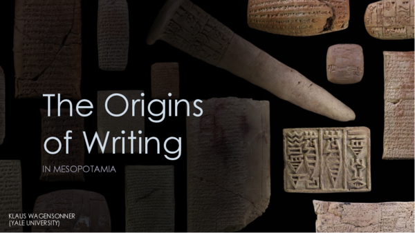 (PDF) The Origins of Writing in Mesopotamia