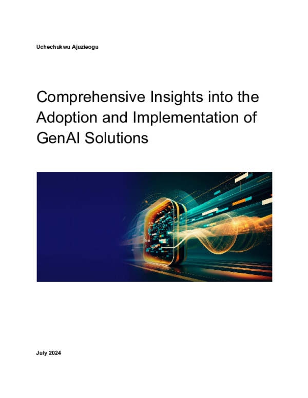 (PDF) Comprehensive Insights into the Adoption and Implementation of ...