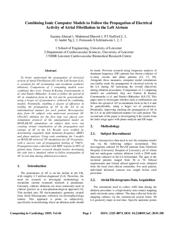 (PDF) Combining Ionic Computer Models to Follow the Propagation of ...