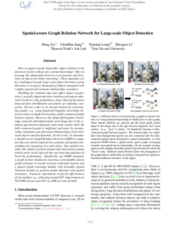 Pdf Spatial Aware Graph Relation Network For Large Scale Object 4083