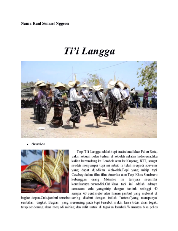 (PDF) Ti i Langga