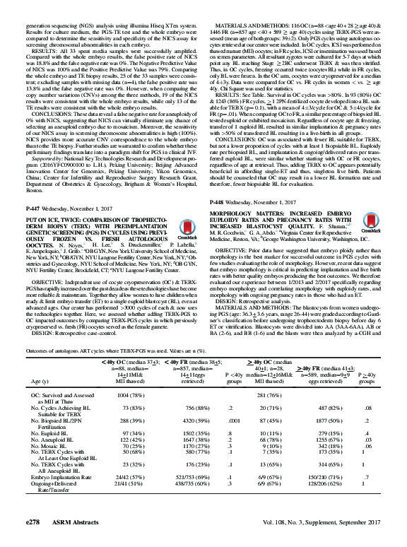(PDF) Put on ice, twice: comparison of trophectoderm biopsy (TEBX) with ...