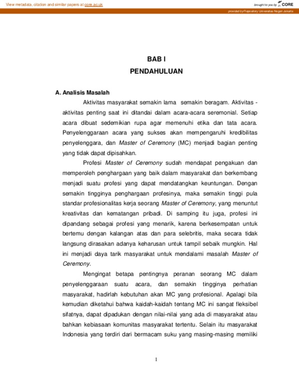 (PDF) Desain Program Pelatihan Master of Ceremony Berdasarkan Model ...