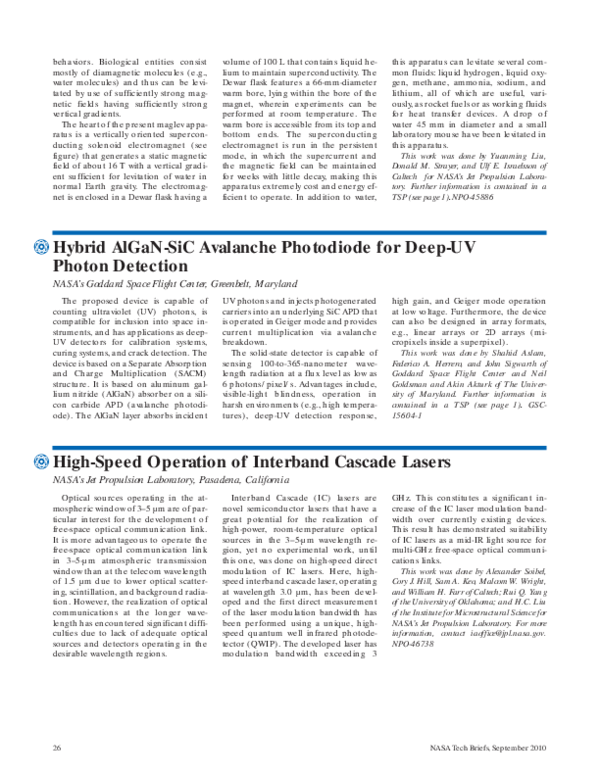 (PDF) Hybrid AlGaN-SiC Avalanche Photodiode for Deep-UV Photon Detection | Shahid Aslam ...
