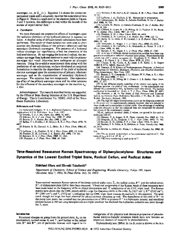 (PDF) Time-resolved resonance Raman spectroscopy of photobiological and ...