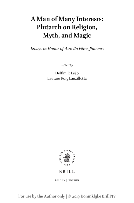 (PDF) The Life of Theseus: from Τheater to History,