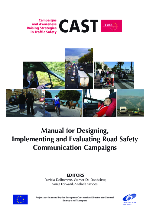 (PDF) Manual for Designing, Implementing, and Evaluating Road Safety Communication Campaigns ...
