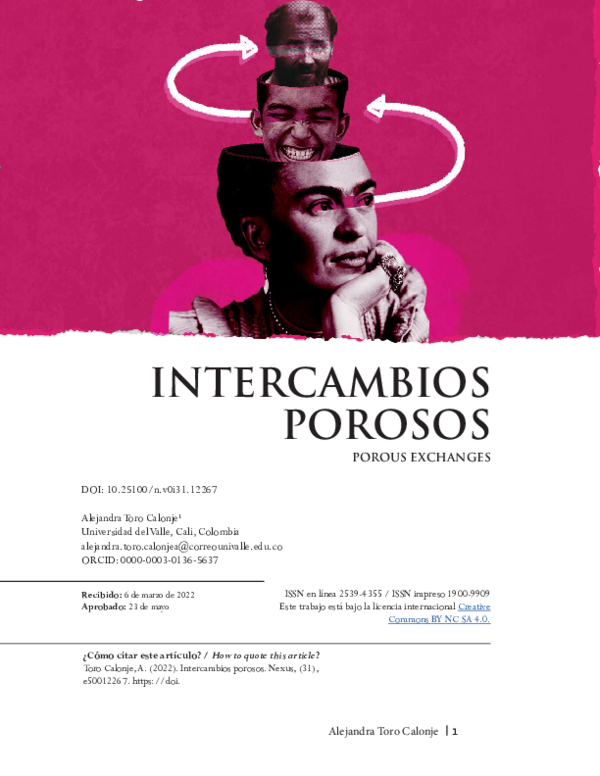 (PDF) Intercambios porosos