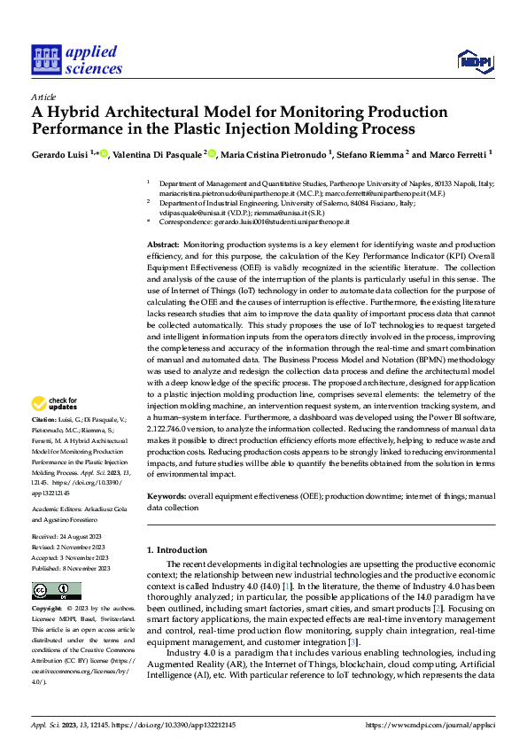 (PDF) A Hybrid Architectural Model for Monitoring Production ...