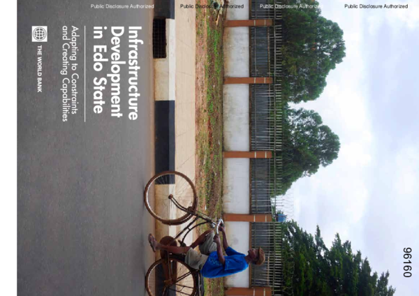 (PDF) Infrastructure Development in Edo State