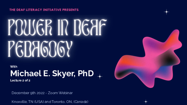(PDF) Power in Deaf Pedagogy